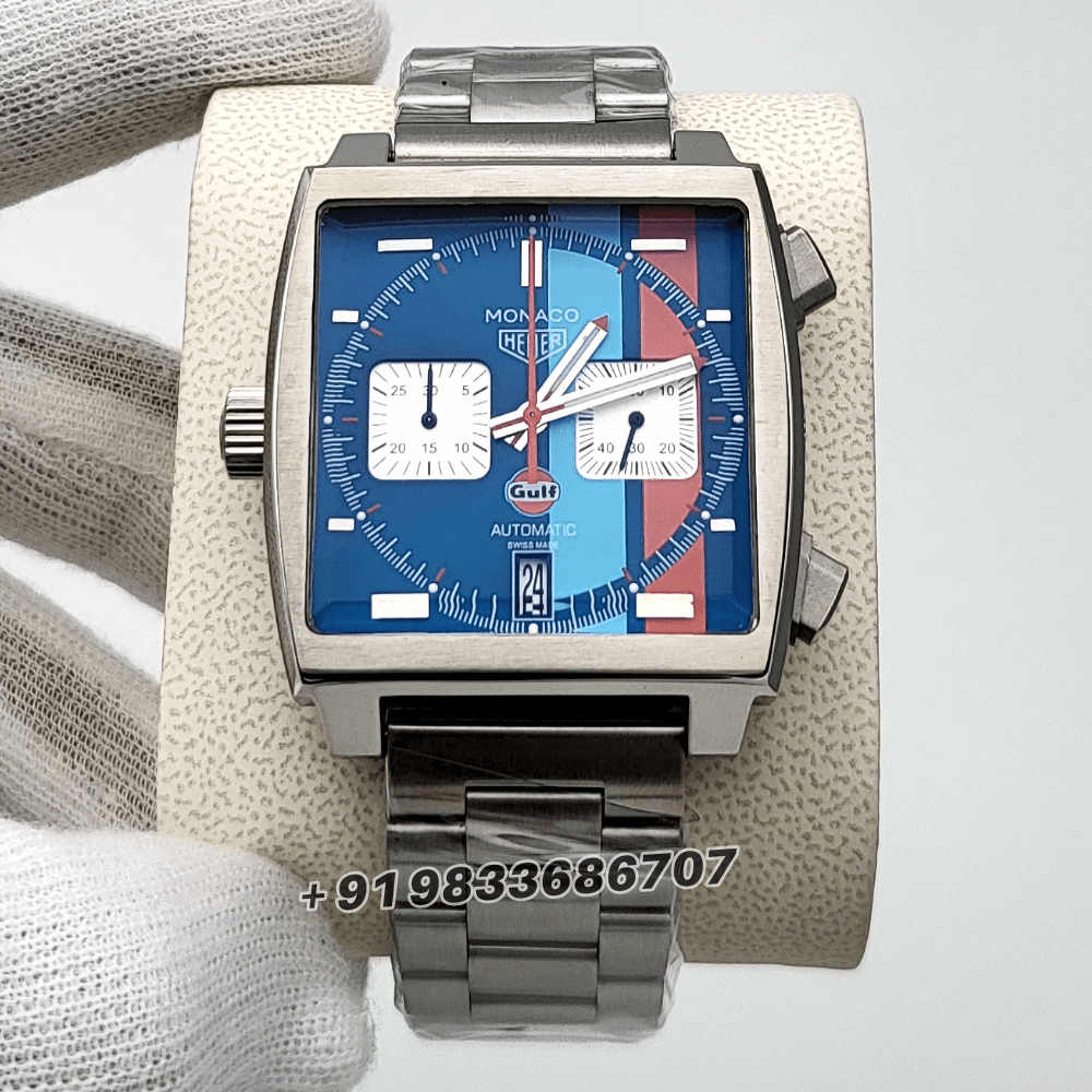 Tag Heuer Monaco Gulf Chronograph Multicolour Dial 39mm High Quality ...