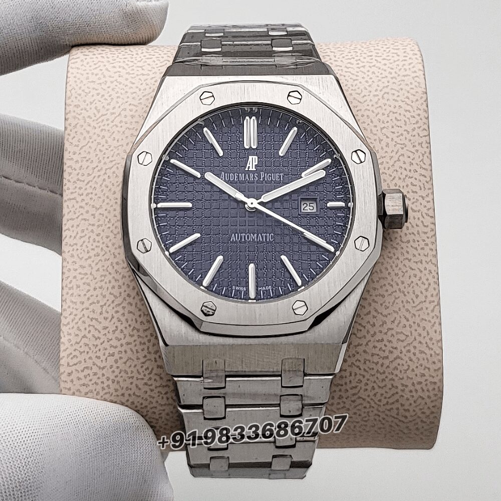 Audemars Piguet Royal Oak Blue Dial 41mm High Quality First Copy Watch ...